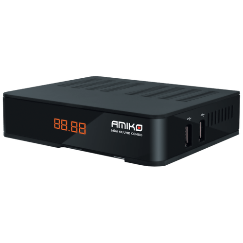 Prijemnik combo, DVB-S2X+T2/C, 4K UHD, USB PVR, Ethernet
