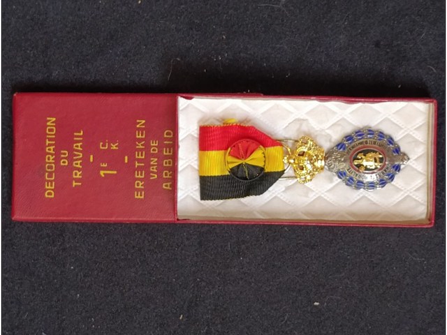 BELGIJSKI ORDEN RADA I KLASE– ORIGINAL KUTIJA