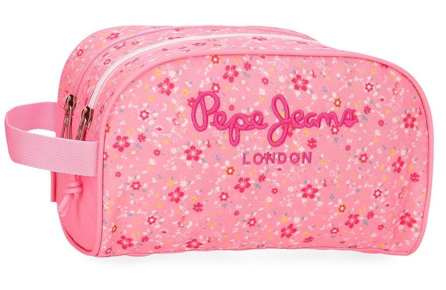 PEPE JEANS ALENKA ŽENSKI NESESER SA 2 PREGARDE – PINK