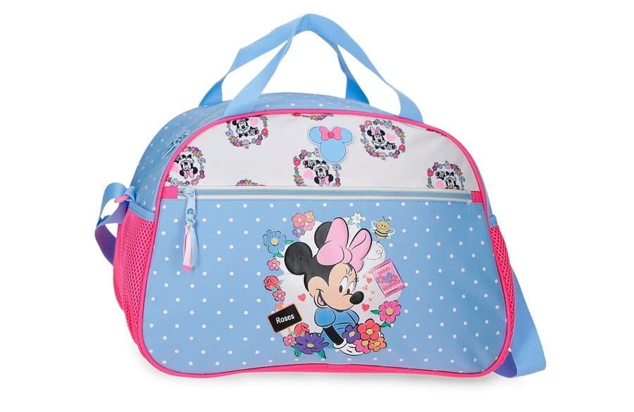 DISNEY MINNIE FLOWERS DEČIJA PUTNA TORBA – PINK