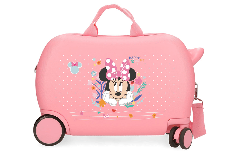 DISNEY MINNIE HAPPY TO BE ME DEČIJI KOFER NA TOČKIĆIMA – PINK