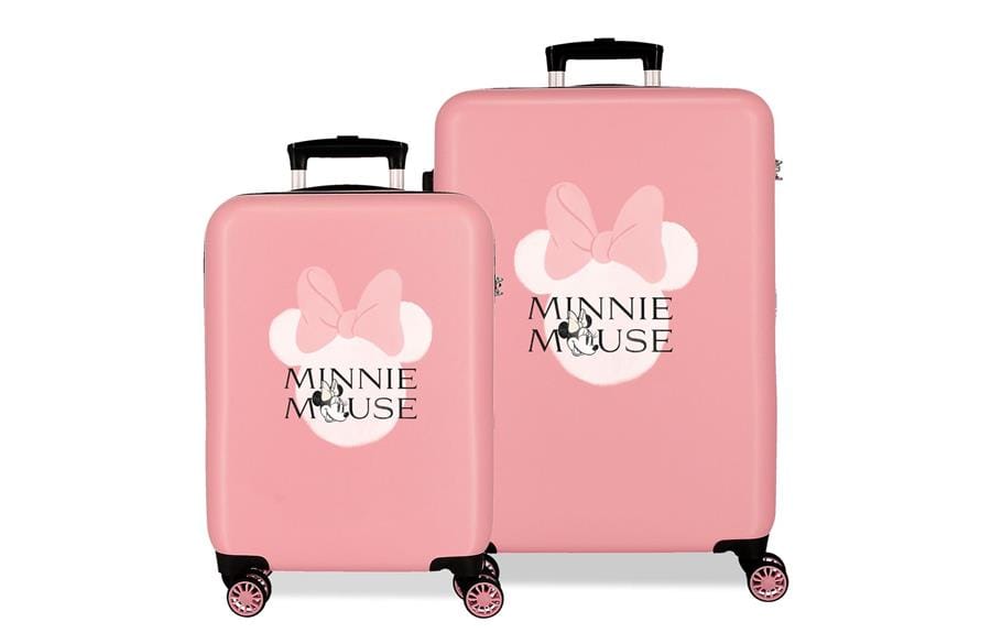 MINNIE HEADS DEČIJI SET KOFERA 2/1 – PINK