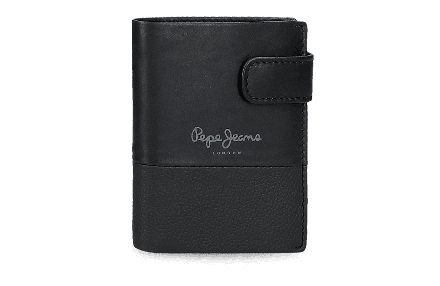 PEPE JEANS DUAL MUŠKI NOVČANIK – CRNA