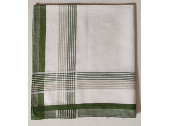 Vintage pamucna muska maramica 41 x 38 cm