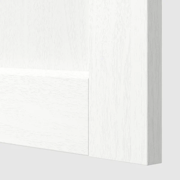 Podni element s fiokom/vratima, bela Enköping/bela im. drveta, 40x60 cm
