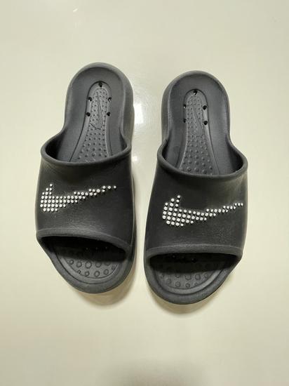 Nike original gumene crne papuce 37/38