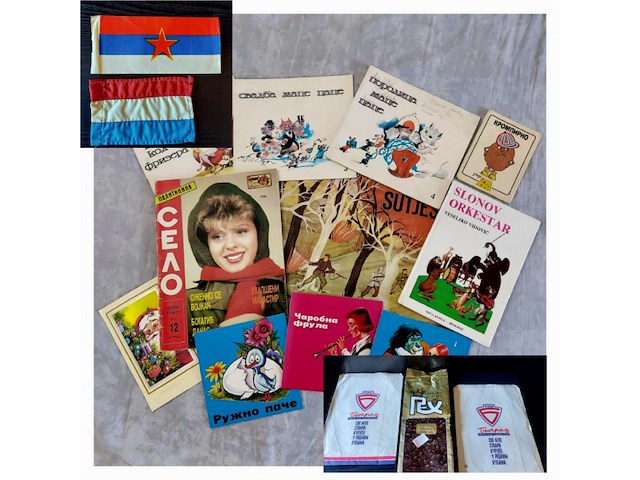 Lot SLIKOVNICA RAZNO SVE SA SLIKA 80 tih god. SFRJ