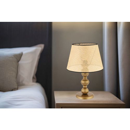 300 Hazeran - Camel, Gold V2 Camel Gold Table Lamp