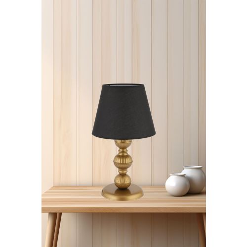 301 - Black, Gold Black Gold Table Lamp