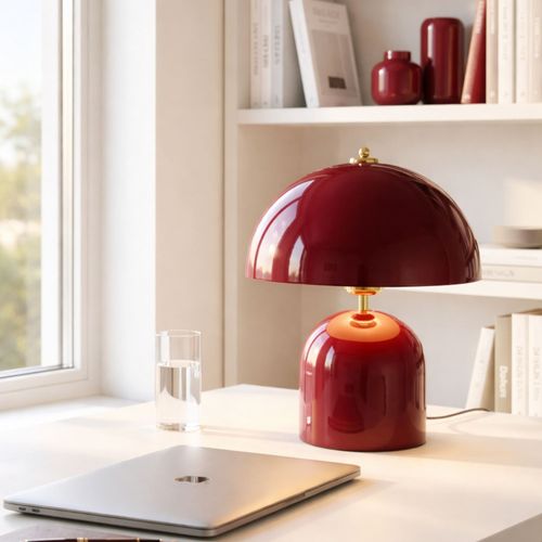 242514 Winery Red Table Lamp