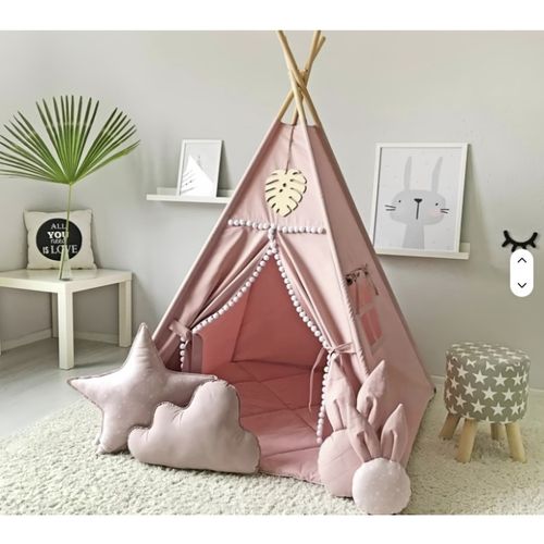 Dečiji Tipi Šator za Igru – Pink