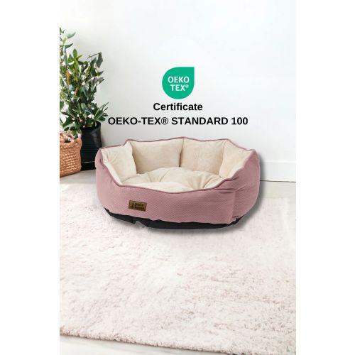 Sprit 70 x 60 - Pink, Cream Pink Cream Pet Bed