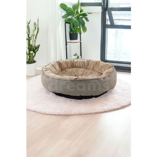 Russel 55 x 55 - Beige Beige Pet Bed
