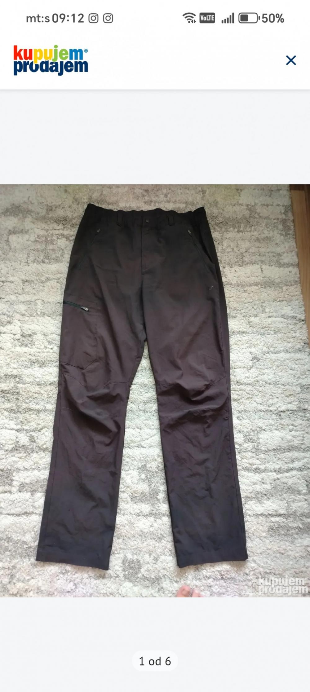 Traunstein lagane pantalone za planinarenje 50