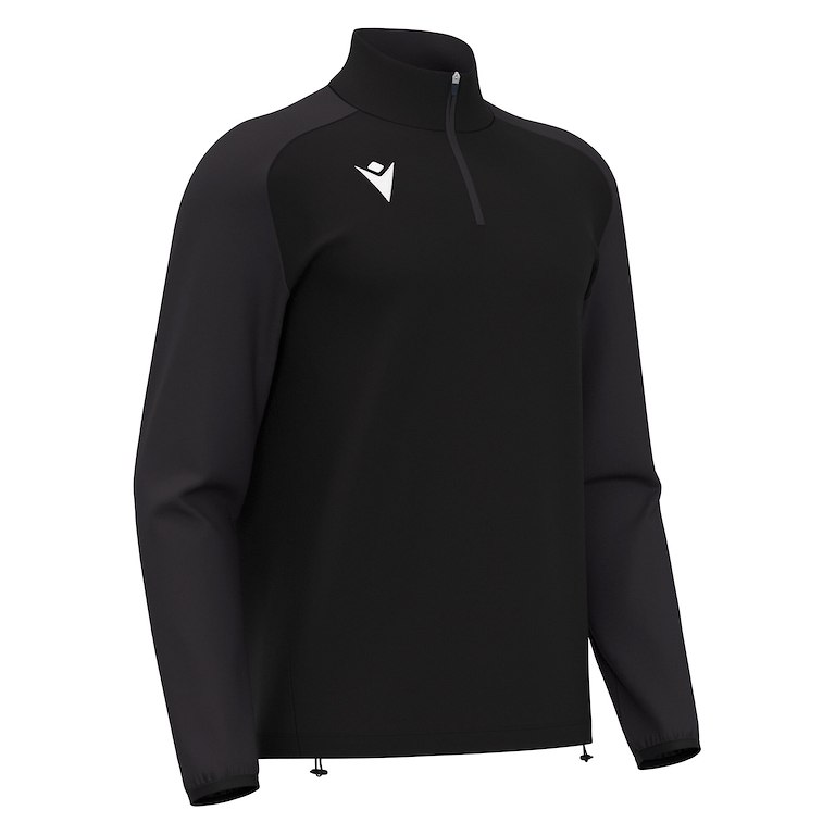 ISEN 1/4 ZIP TOP BLK/DGRY, XXS