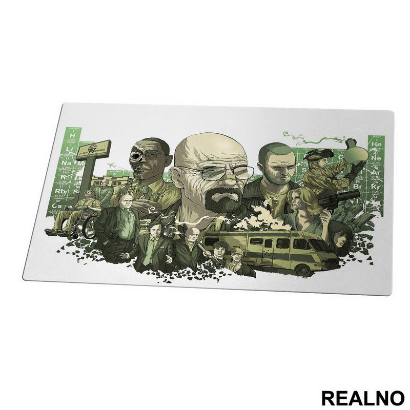 All Green - Breaking Bad - Podmetač Za Sto