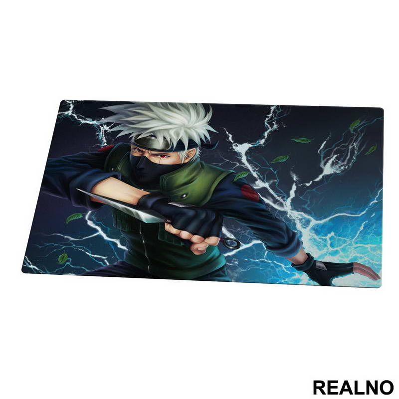 Kakashi With Knife - Naruto - Podmetač Za Sto