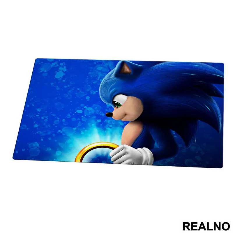 With Golden Ring - Sonic - Podmetač Za Sto