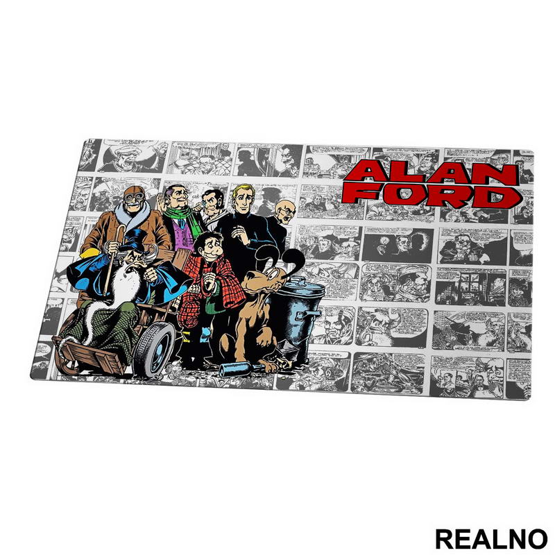 Whole Crew - Alan Ford - Podmetač Za Sto
