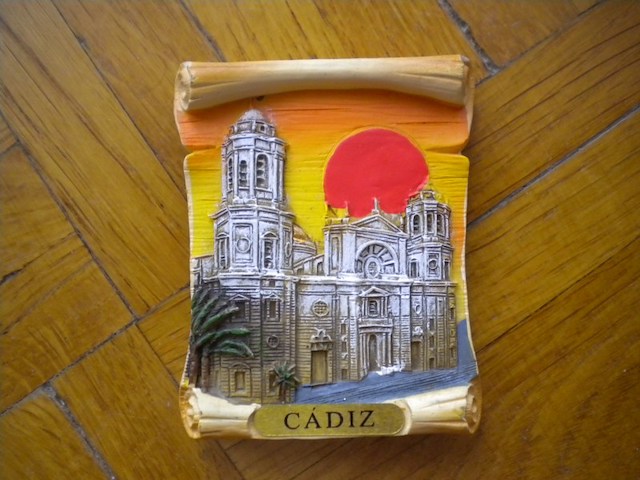 KADIZ Spanija CADIZ, magnet za frizider