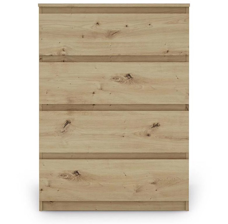 Hugo 75 komoda 75x42x104 hrast