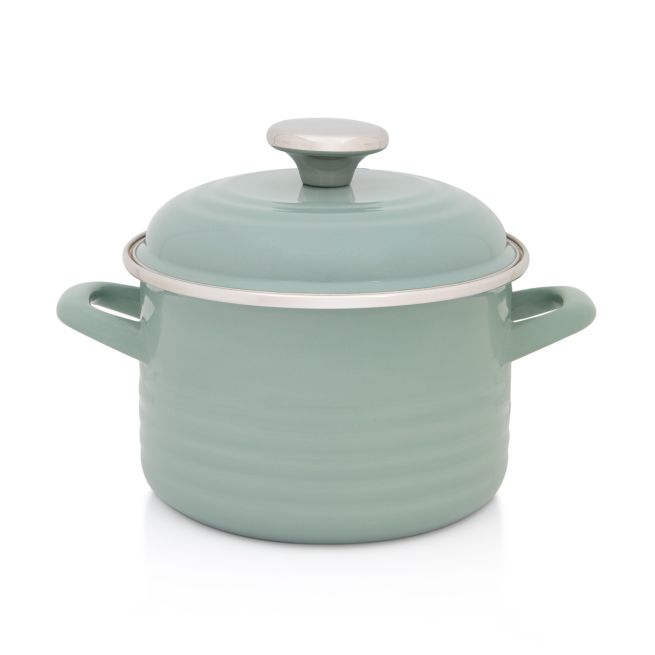 Metalac duboka šerpa WAVE ZELENA 16cm/2lit