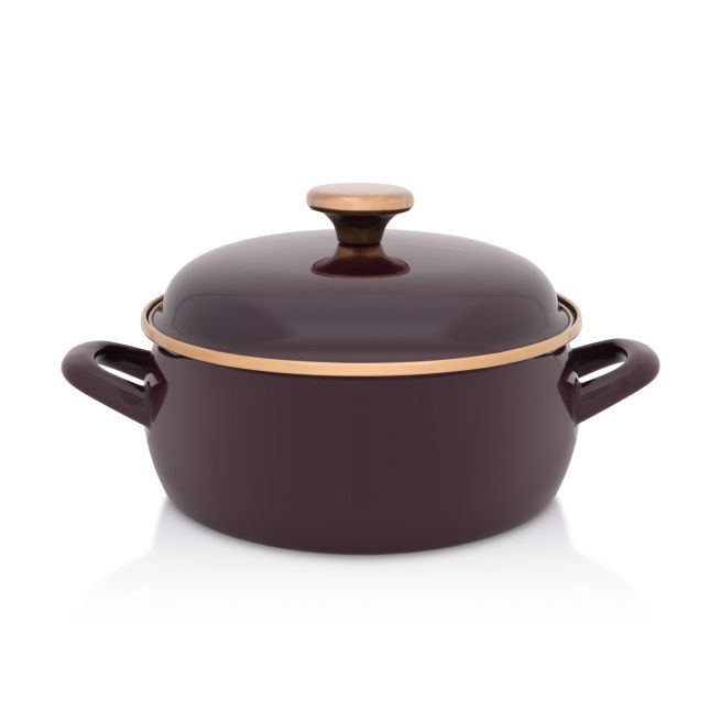 Metalac plitka šerpa BORDO AMOR 20cm/2,9lit