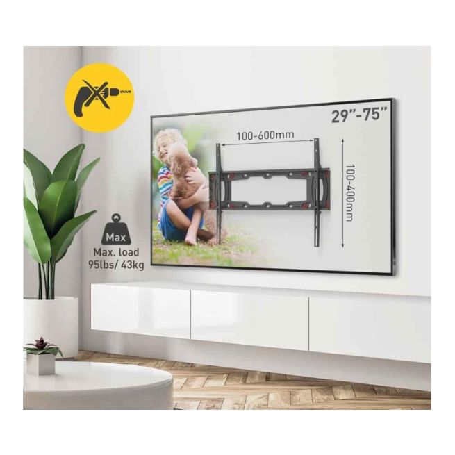 BARKAN ND400.B LCD TV zidni nosač za gipsane zidove od 29 do 75 inča