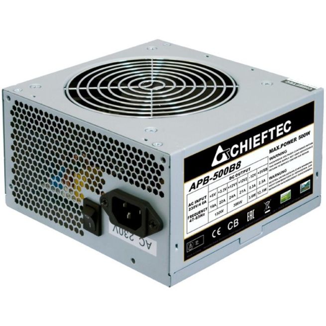 CHIEFTEC APB-500B8 500W VALUE 80Plus White napajanje bulk