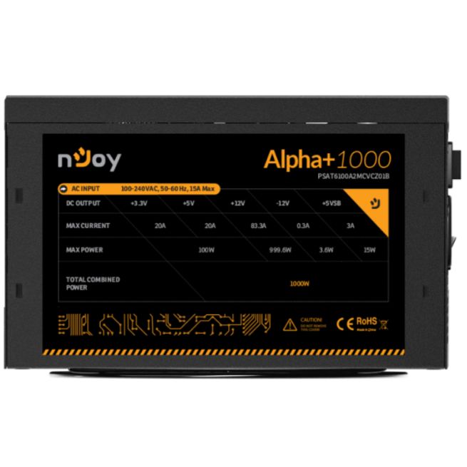 NJOY Alpha+ 1000 1000W napajanje (PSAT6100A2MCVCZ01B)
