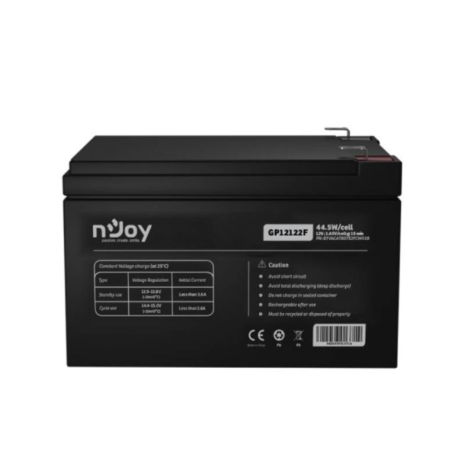 NJOY GP12122F baterija za UPS 12V 12Ah (BTVACATBDTE2FCW01B)