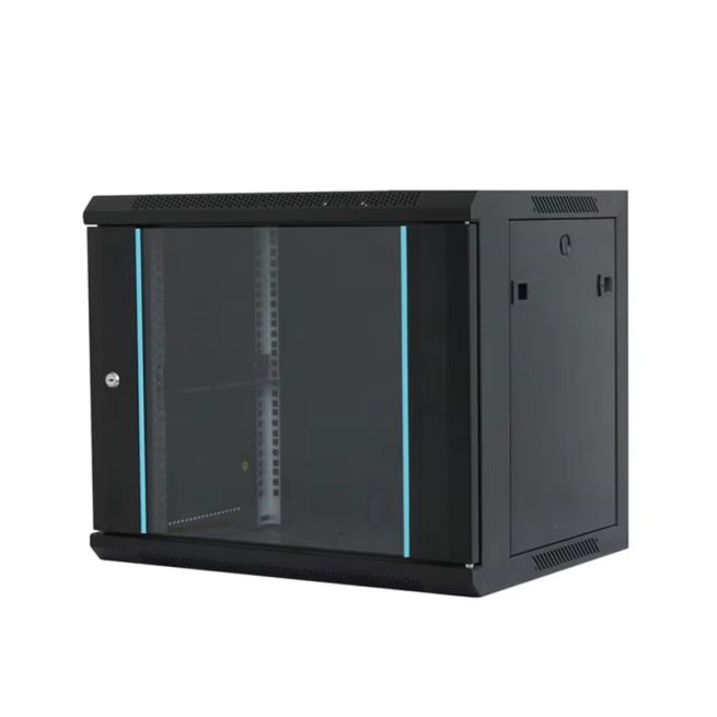MAXPRO LINE Rack orman nazidni, 12U, 600x600, staklena vrata
