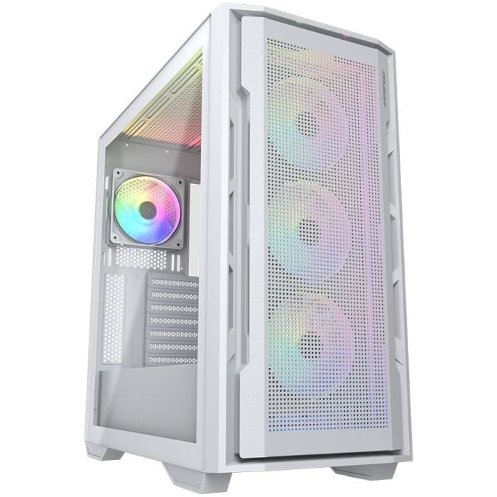 COUGAR UNIFACE RGB - Mid Tower PC kućište sa staklenom stranicom, belo