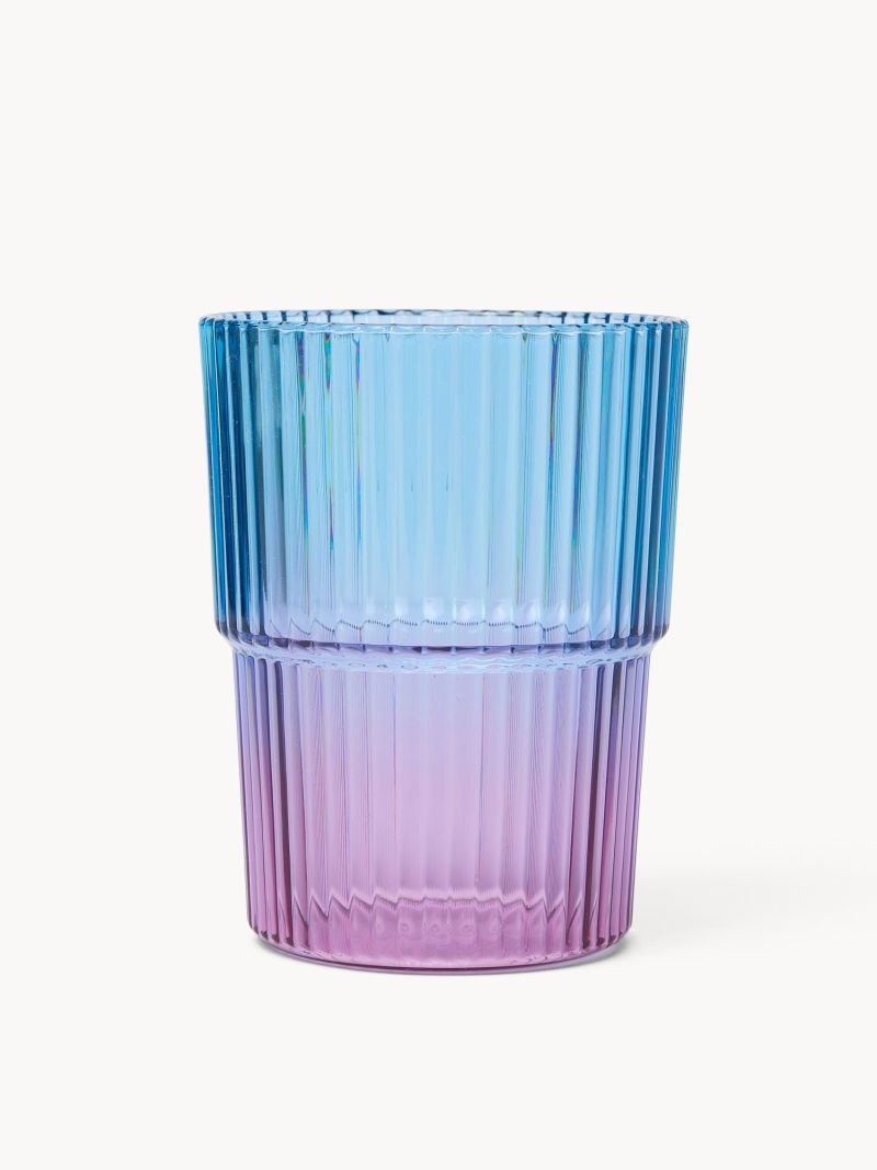 PLASTIČNA ČAŠA OMBRE BOJE H11CM