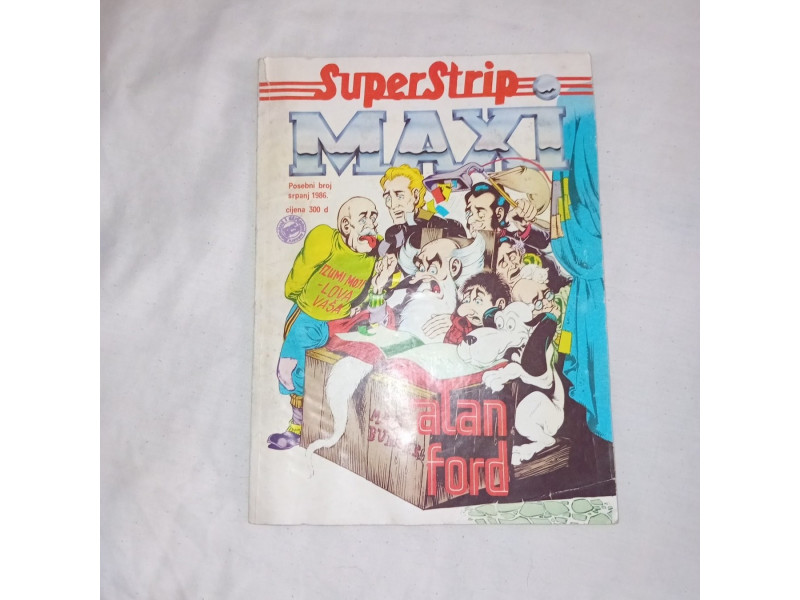 SUPER STRIP MAXI SRPANJ 1986 GRUPA TNT