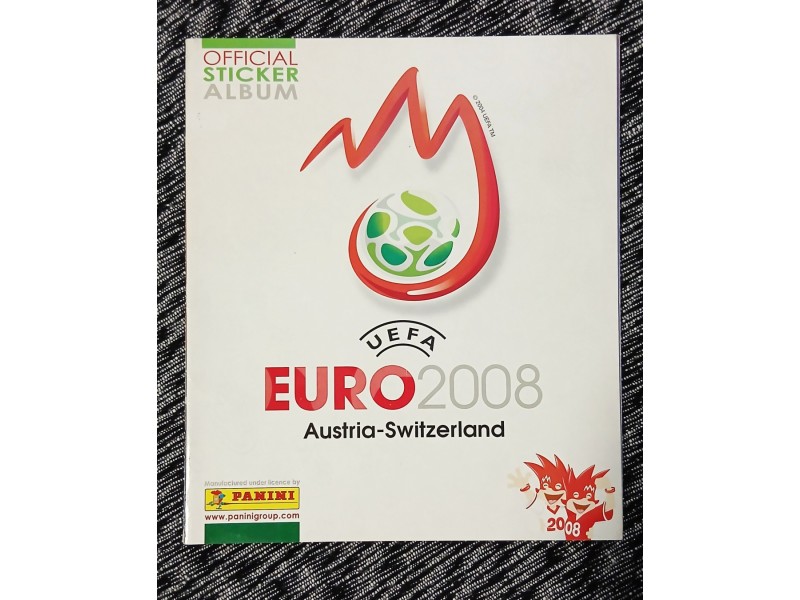 UEFA EP 2008 Austrija-Švajcarska Panini album