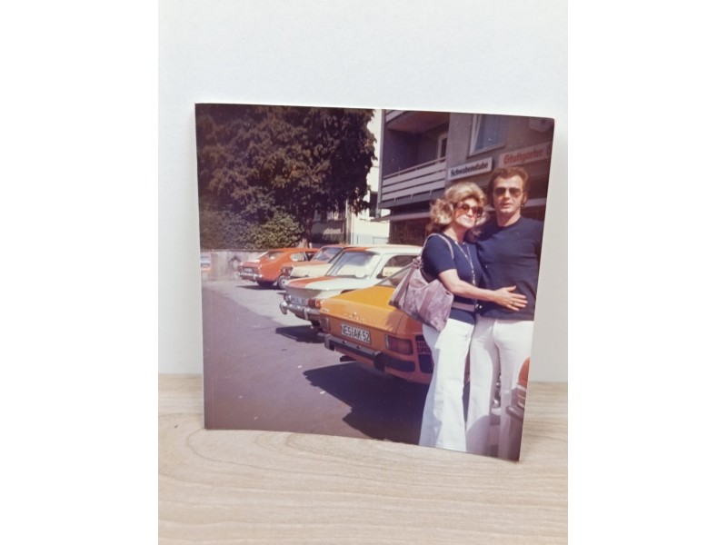 Vintage fotografija par