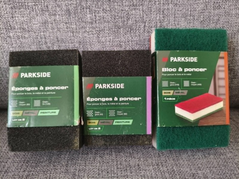 Parkside set brusnih blokova (5 komada)