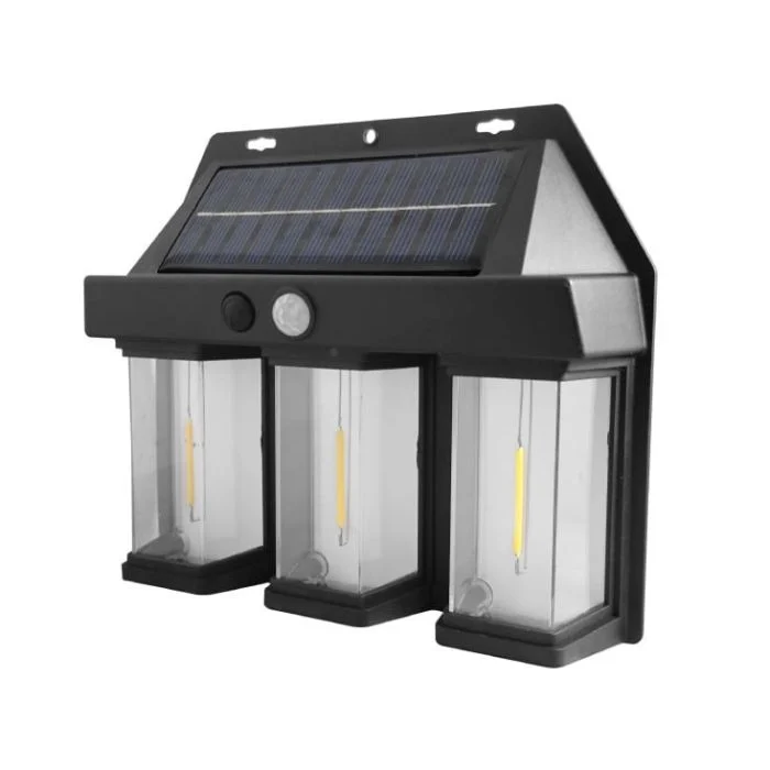 Home 13489-11439 - nazidna solarna LED lampa sa senzorom pokreta toplo bela