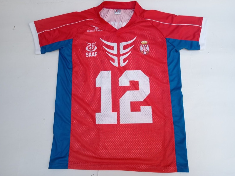 SRBIJA RAGBI DRES AMERICKI FUDBAL
