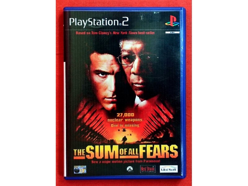 The Sum of all Fears - PS2 originalna Igra