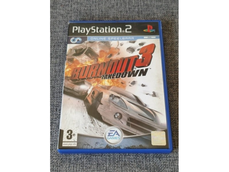 Burnout 3 Takedown PS2 Sony Playstation 2