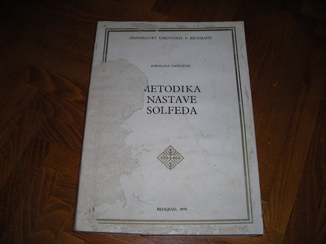 Metodika nastave solfedja