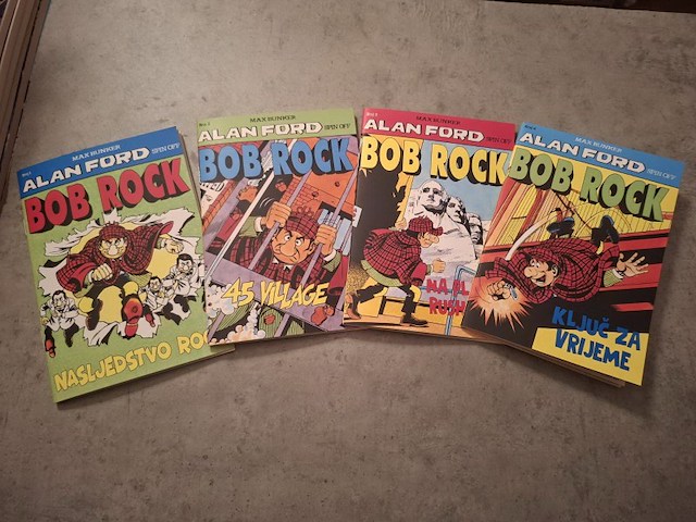 Alan Ford Bob Rok spin of 1-4