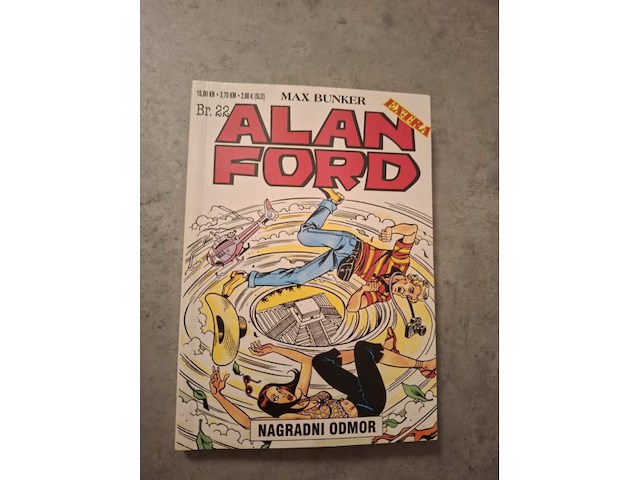 Alan Ford extra broj 22: Nagradni odmor