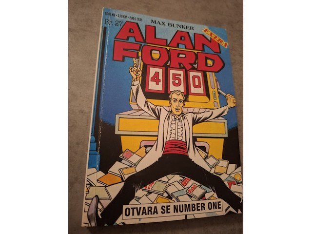 Alan Ford extra broj 27: Otvara se number one