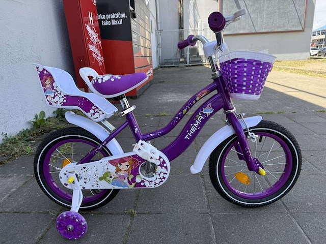 Decija bicikla 14 inca  sa pomocnim tockovima