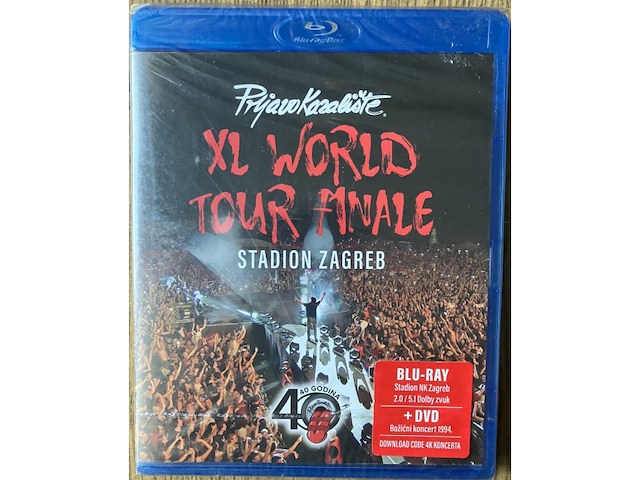 PRLJAVO KAZALIŠTE - XL World Tour Finale BD+DVD NOVO