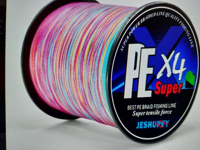 Upredena struna 300m  0,14mm multicolor