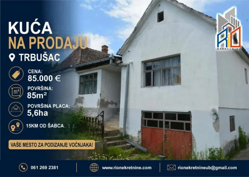 NA PRODAJU! Seosko domaćinstvo u Trbušcu na 5.6 ha